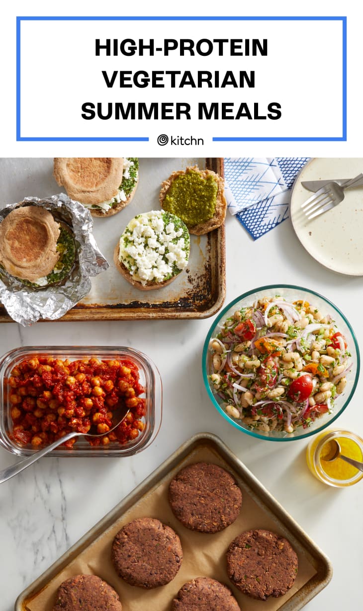 A Week of Delicious High-Protein Vegetarian Summer Meals | The Kitchn