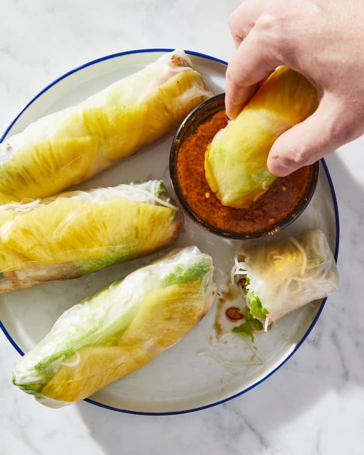 Tilapia and Pineapple Spring Roll Recipe (Fresh & Easy) | The Kitchn