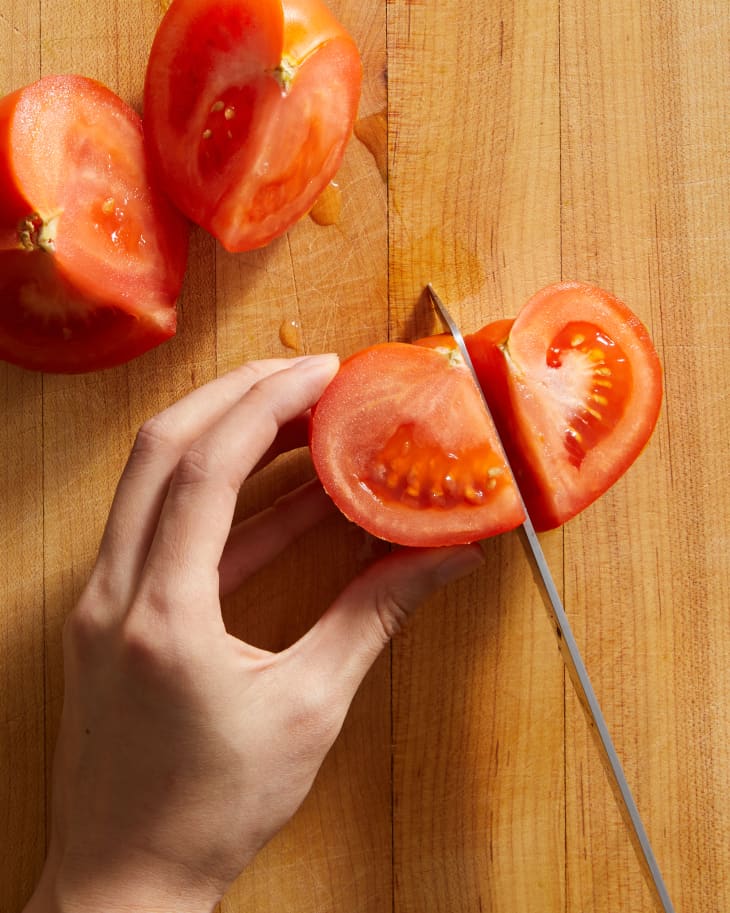 How to Cut a Tomato: Step-by-Step Guide | The Kitchn