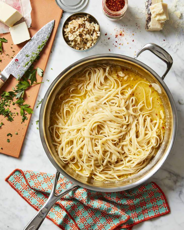 No-Shell Linguine & Clams Recipe | The Kitchn