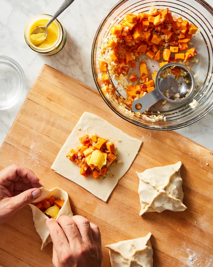 Squash Samsa Recipe (Oven-Baked) | The Kitchn