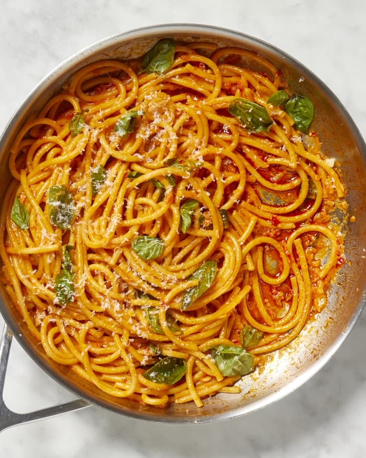 Creamy Calabrian Chili Pasta Recipe | The Kitchn