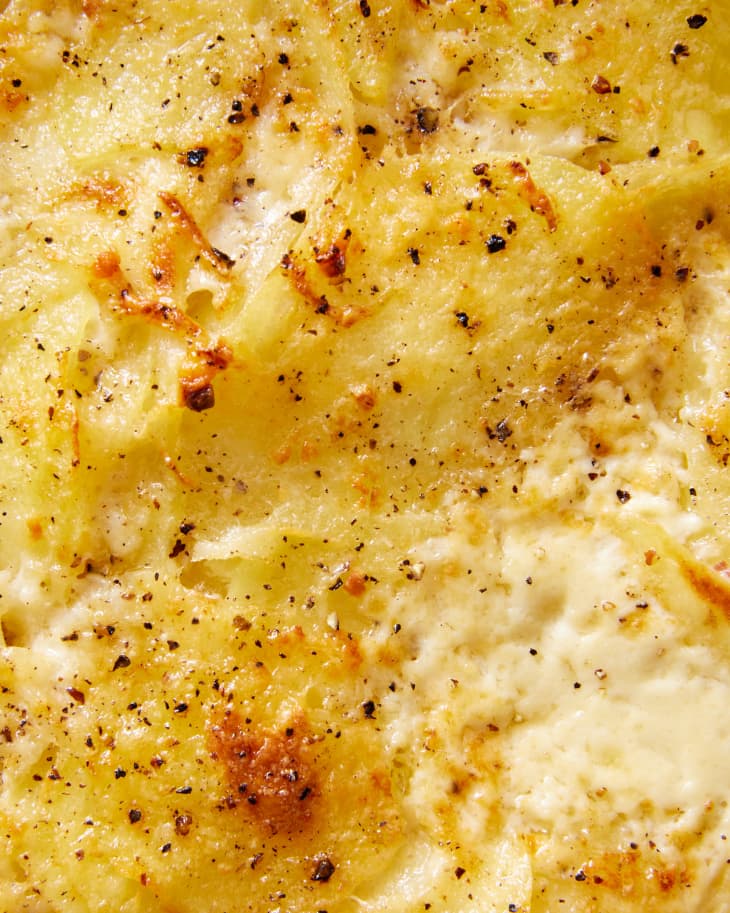 Cacio e Pepe Potato Gratin Recipe | The Kitchn