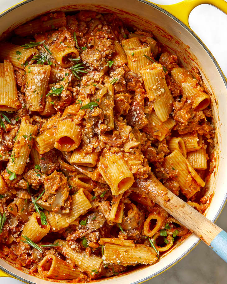 Pasta alla Boscaiola Recipe | The Kitchn