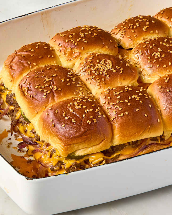 Cheeseburger Sliders Recipe (Baked with Hawaiian Rolls) | The Kitchn
