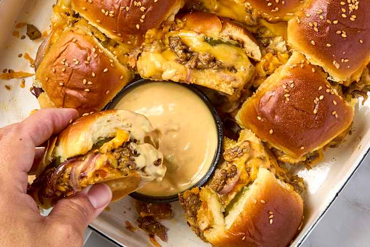 Cheeseburger Sliders Recipe (Baked with Hawaiian Rolls) | The Kitchn