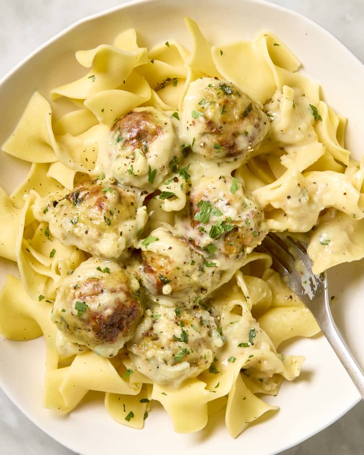 Lemon Pepper Chicken Meatballs Are the Best Weeknight Dinner | The Kitchn