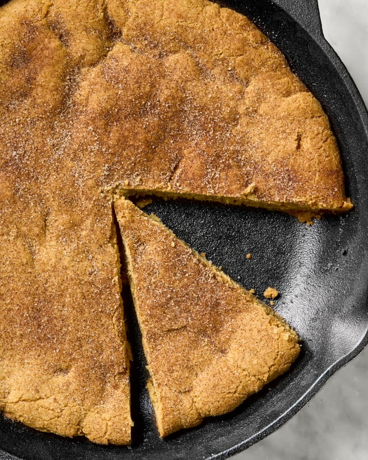 Snickerdoodle Cookie Cake Recipe | The Kitchn