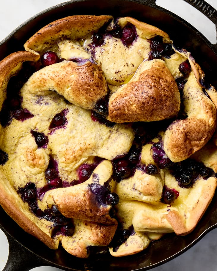 Lemon Blueberry Dutch Baby Recipe | The Kitchn