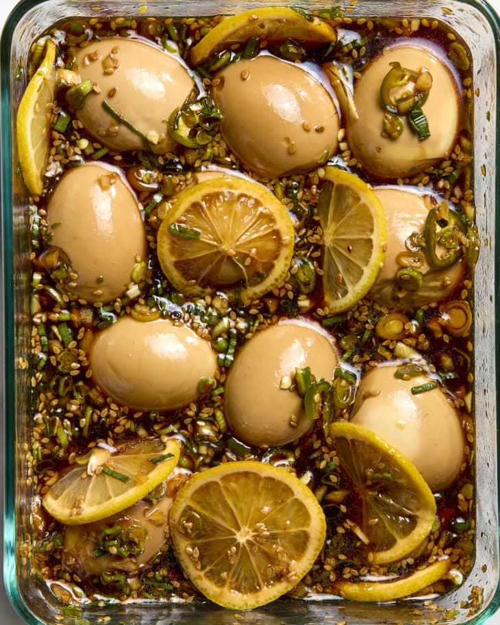 Korean Soy Marinated Eggs Recipe | The Kitchn
