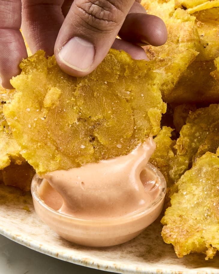 Tostones Recipe (Crispy Fried Plantains) | The Kitchn