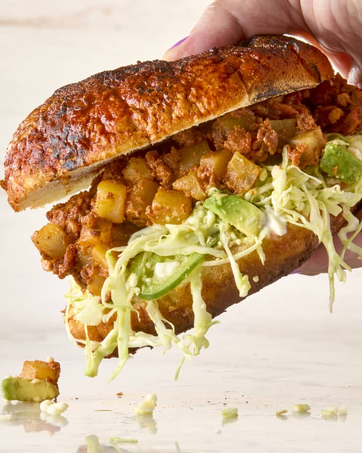 Pambazos Recipe (Mexican Chorizo and Potato Sandwiches) | The Kitchn