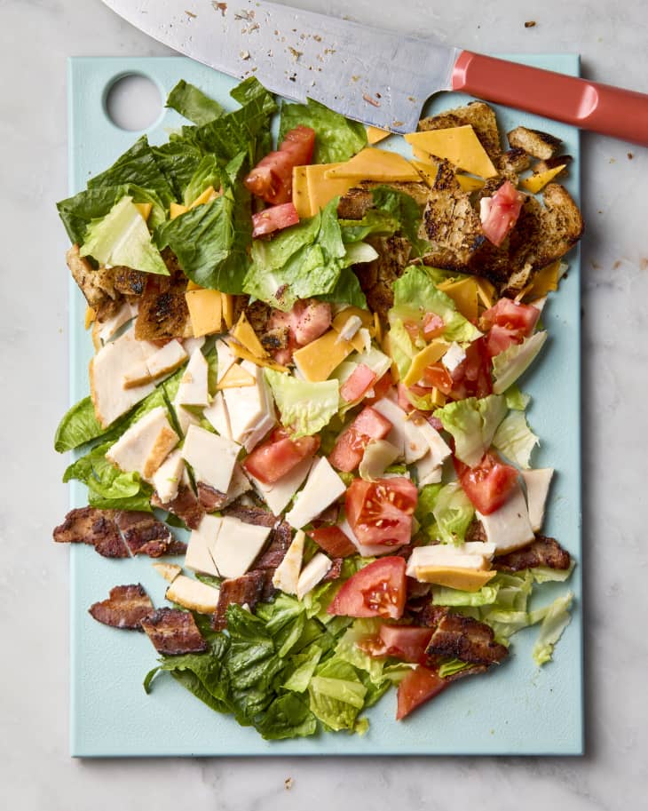 Chopped Chicken Club Salad Recipe | The Kitchn