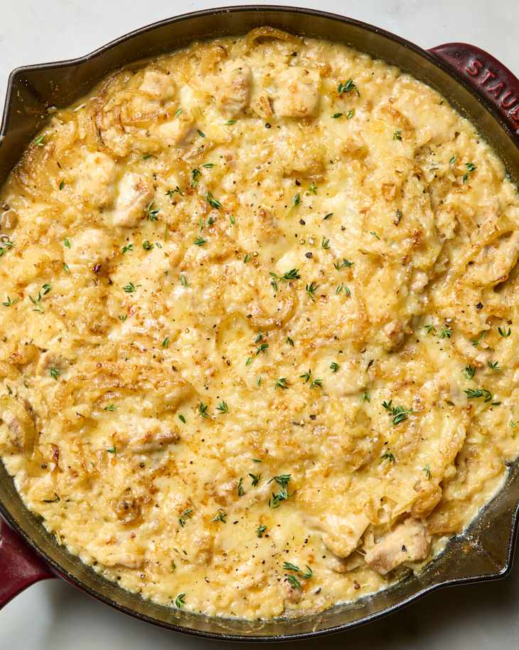 French Onion Chicken and Rice Recipe (So Creamy) | The Kitchn