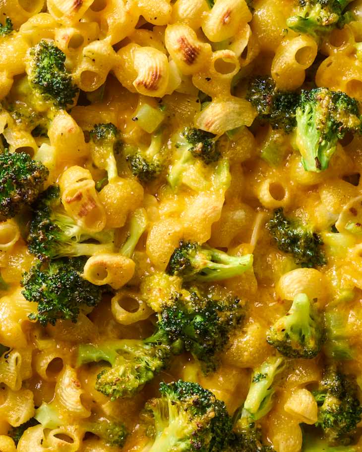 One-Pot Creamy Broccoli Pasta Bake Recipe | The Kitchn