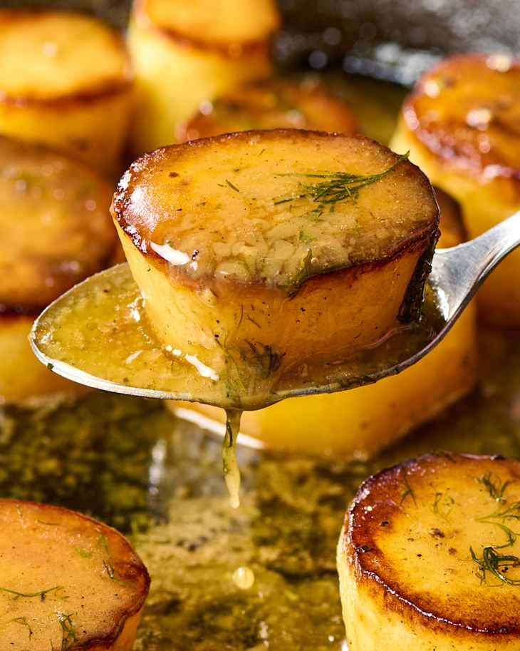 Lemon Dill Fondant Potatoes Recipe | The Kitchn