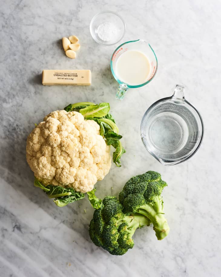 Garlicky Butter Bath Broccoli and Cauliflower | The Kitchn