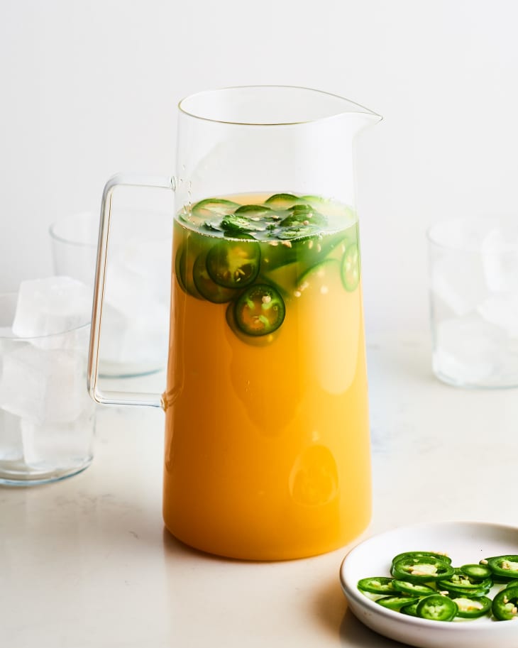 Pitcher Cocktail Recipe: Spicy Pineapple Vodka Punch | Kitchn