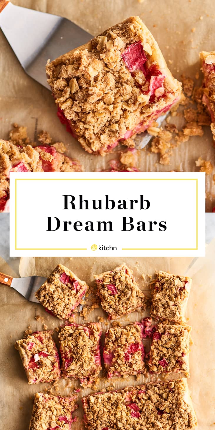 Rhubarb Dream Bars Recipe Kitchn