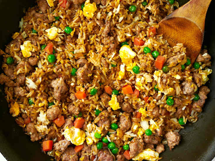 15-Minute Pork Fried Rice Recipe | The Kitchn