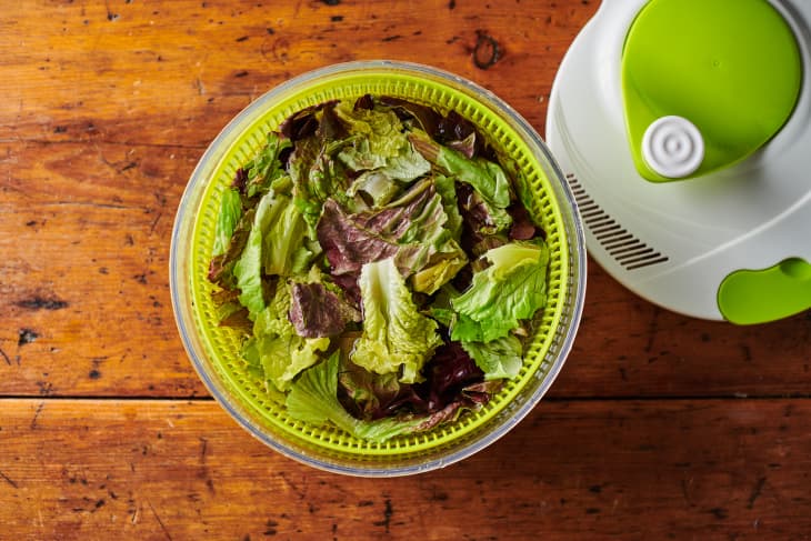 The Best Method for Washing and Drying Salad Greens | The Kitchn