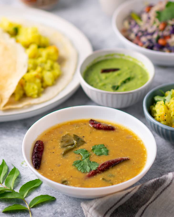 Spinach Huli "Sambar" | The Kitchn