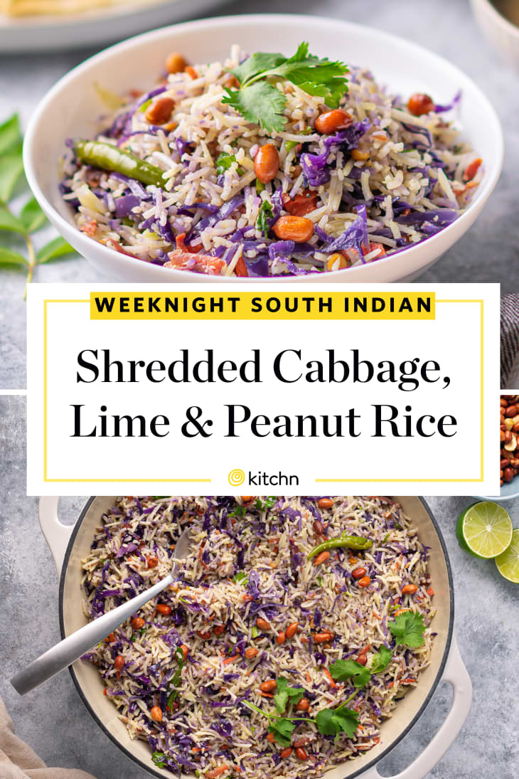 Chitra's Chitranna (Shredded Cabbage, Lime & Peanut Rice) | The Kitchn