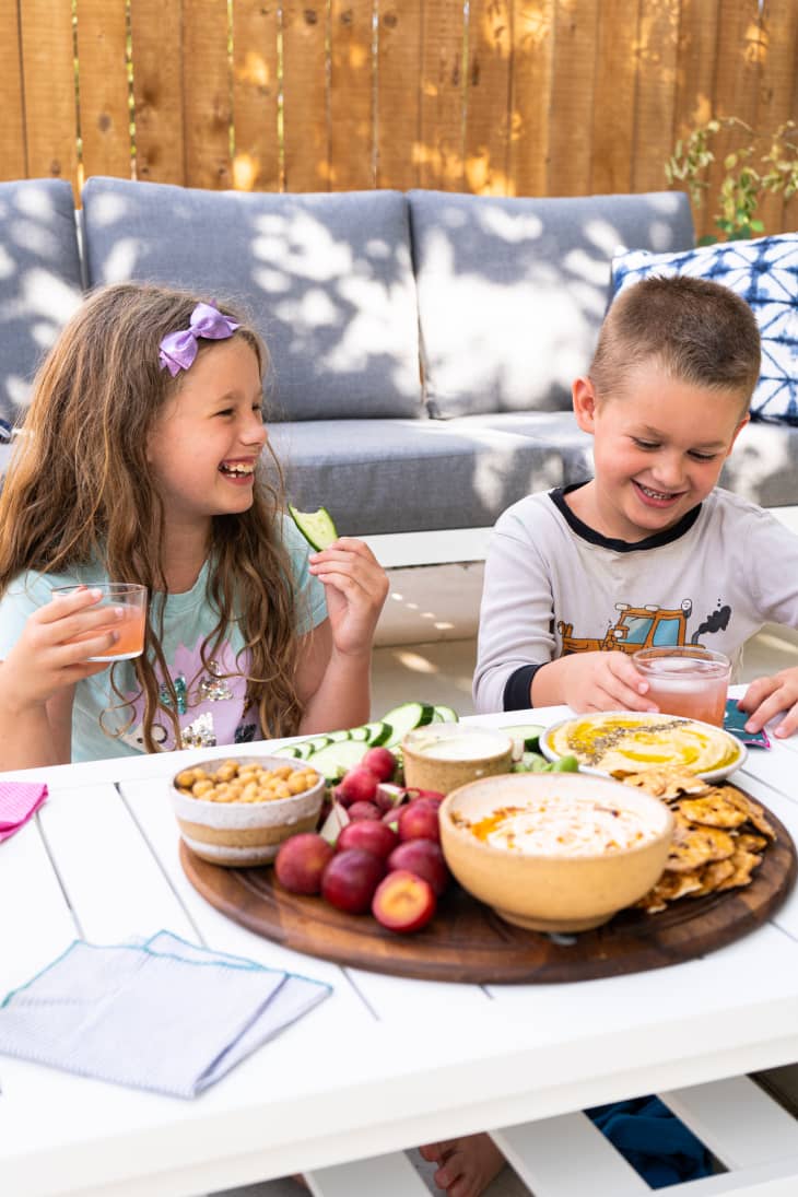 No-Cook Veggies and Dip Snack Board | The Kitchn