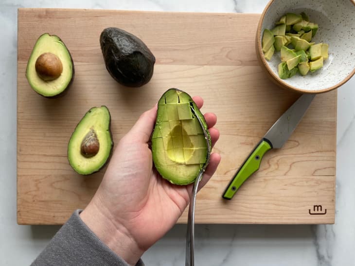 Skills Showdown: The Best Way to Dice an Avocado | The Kitchn