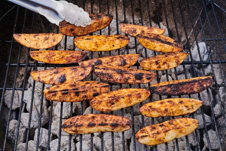 The 4-Ingredient Crispy Potatoes I'm Grilling Every Weekend | The Kitchn
