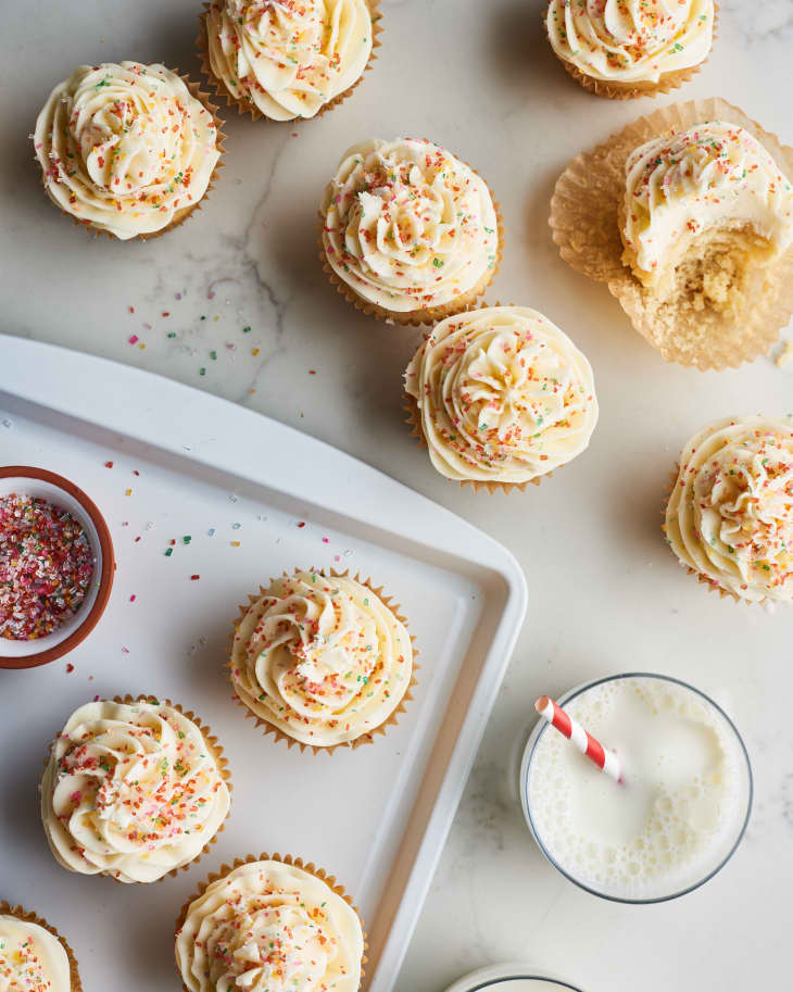 I Tried Preppy Kitchen's Vanilla Cupcake Recipe | The Kitchn
