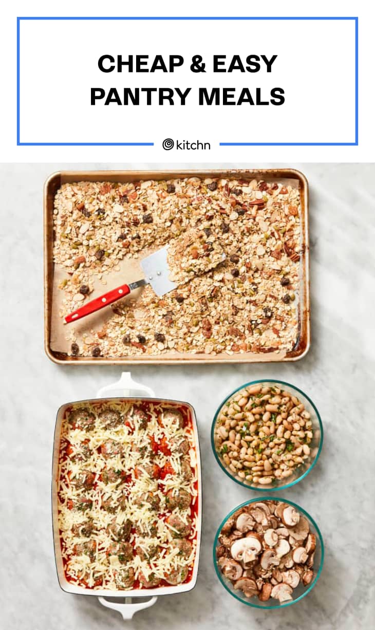 How to Prep a Week of Cheap and Easy Pantry Meals | The Kitchn