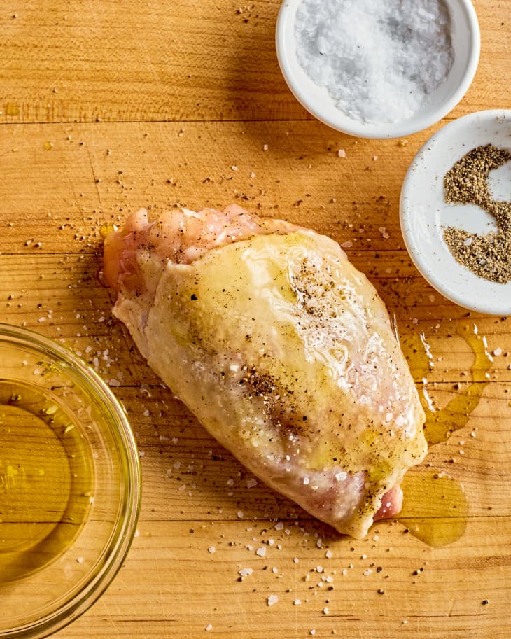 The Best Way to Make Crispy Baked Chicken Thighs | The Kitchn