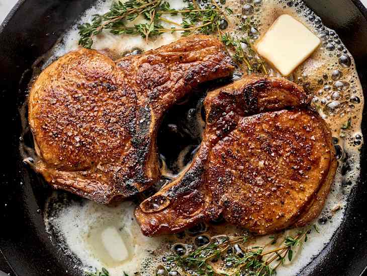 Juicy Pan-Fried Pork Chops Recipe | The Kitchn