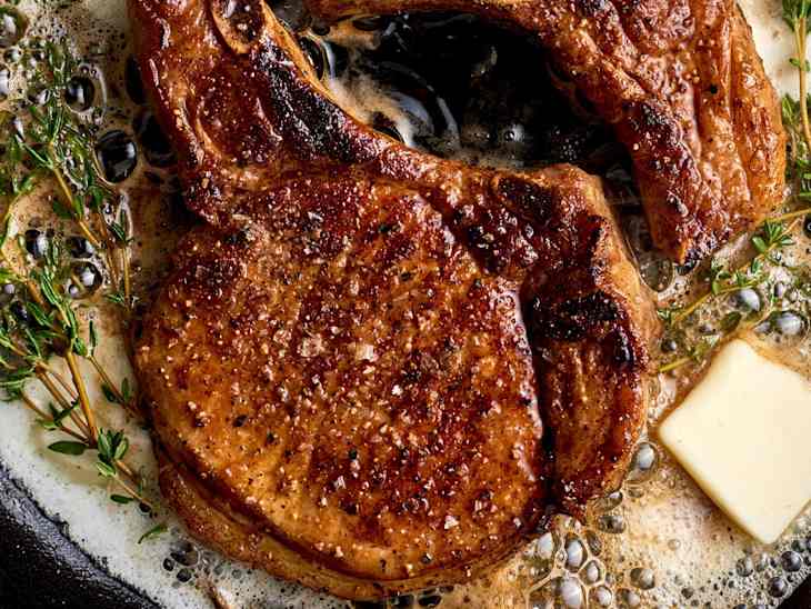 Juicy Pan-Fried Pork Chops Recipe | The Kitchn