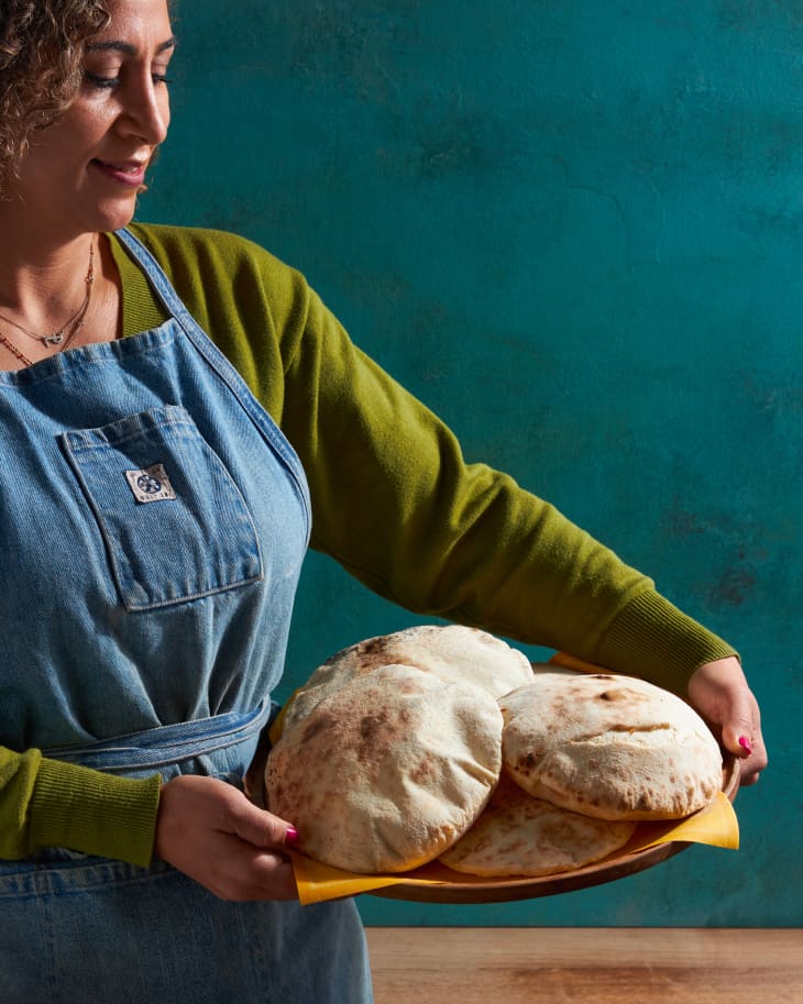 Khobz Arabi Recipe (Arab Flatbread) | The Kitchn