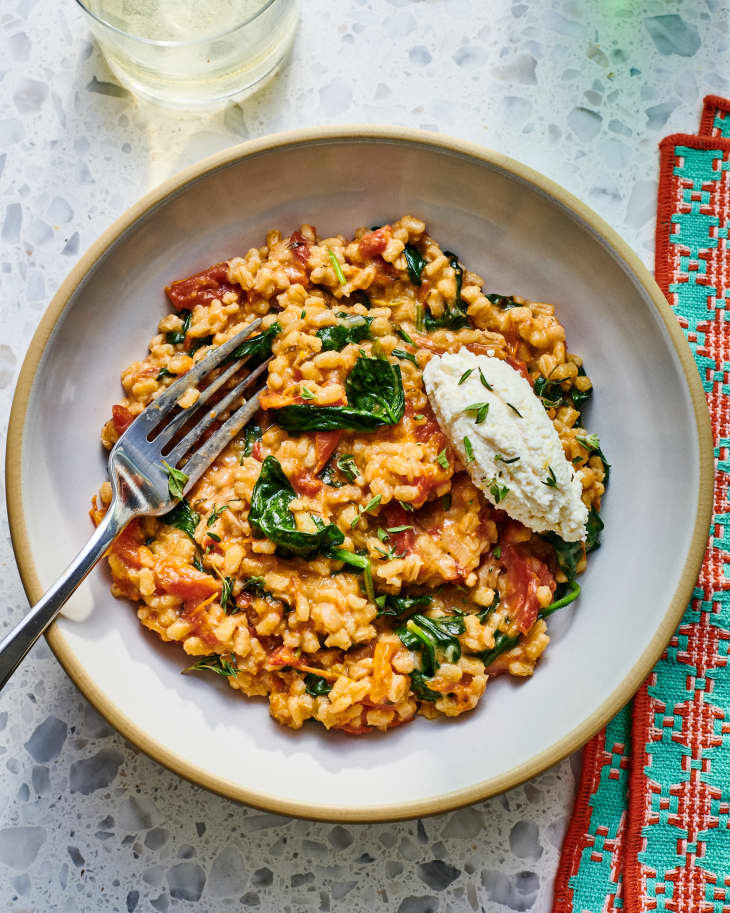 Barley Risotto Recipe | Kitchn