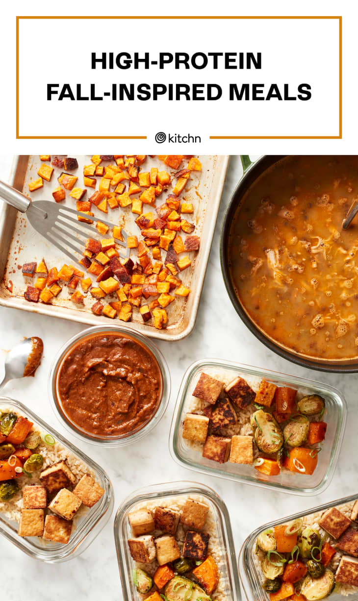How I Prep a Week of High-Protein Fall-Inspired Meals | The Kitchn