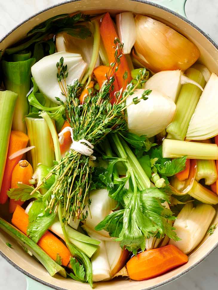 How to Make Vegetable Stock (Easy Recipe) | The Kitchn