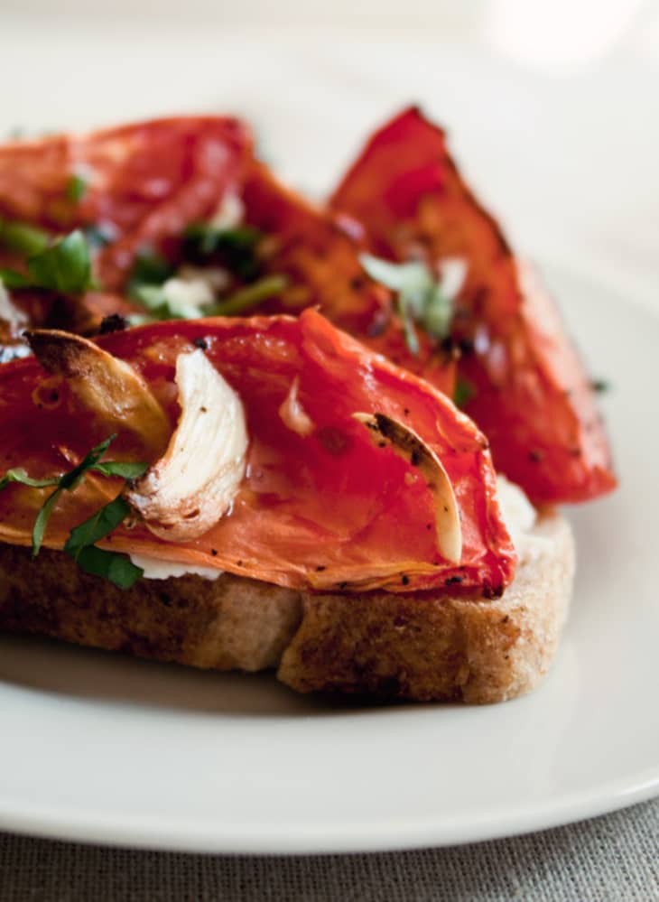 Simple Summer Recipe: Roasted Tomato Tartine | The Kitchn
