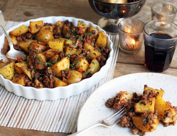 Recipe: Cuban Meaty Potato Stuffing | The Kitchn