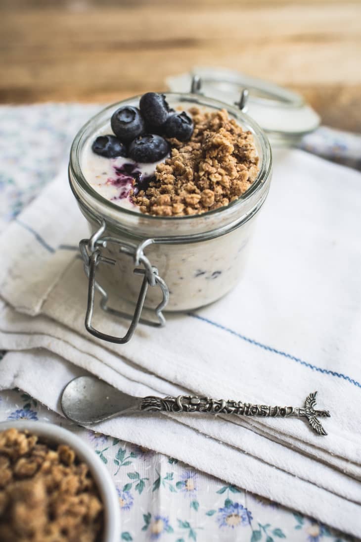 Blueberry Pie Overnight Oats | Kitchn