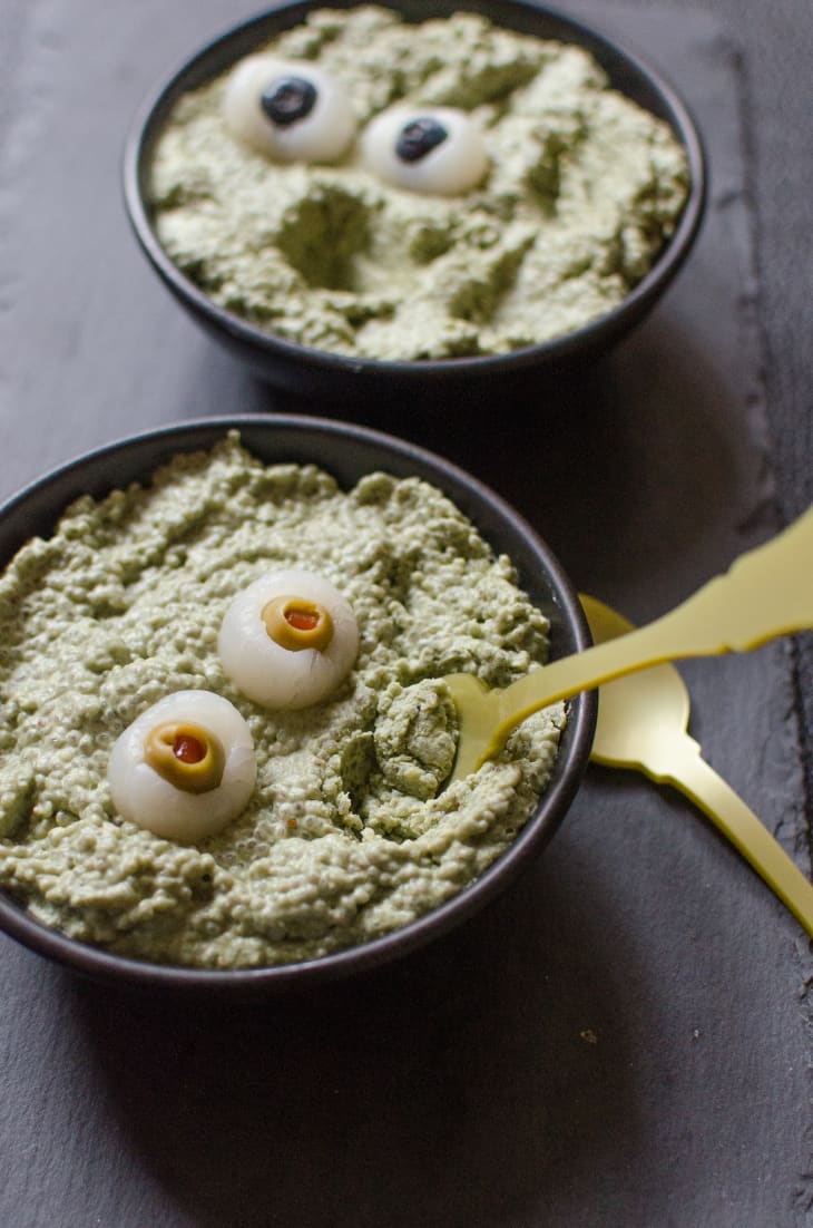 Halloween Recipe: Frog Eggs & Eyeballs (Coconut Green Tea Chia Pudding ...