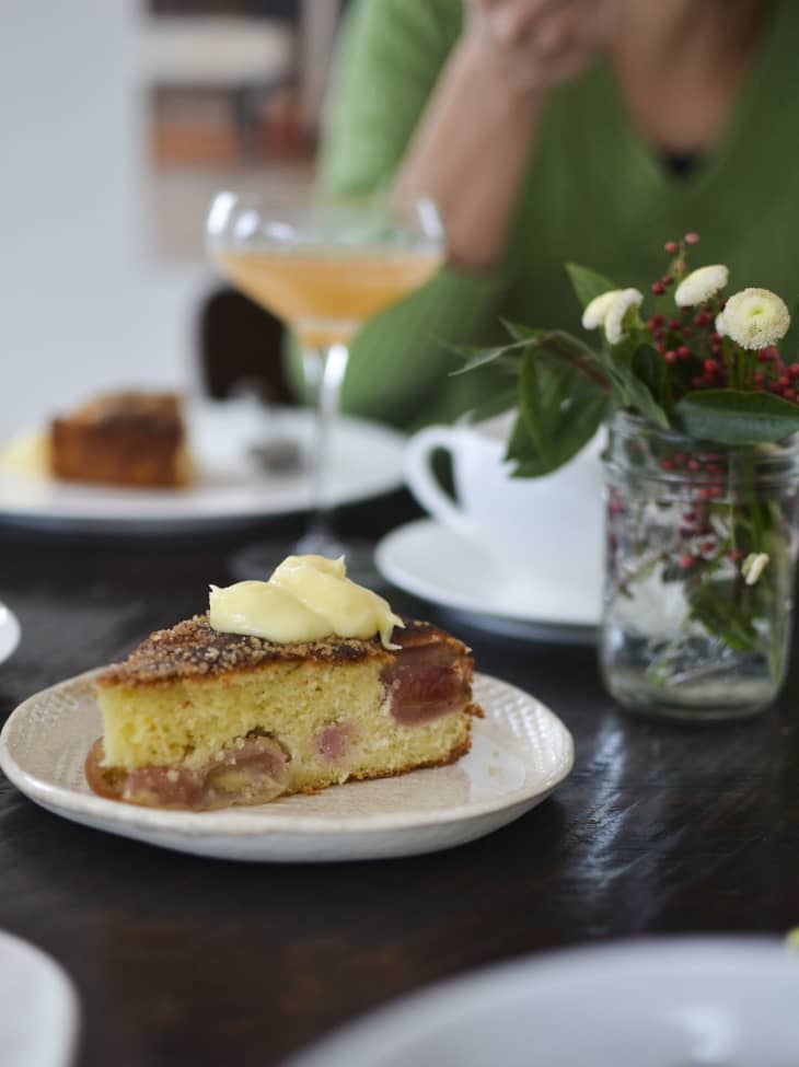 Recipe: Fresh Grape Cake with Luscious Lemon Sauce | The Kitchn