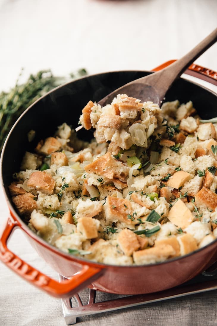 Homemade Stovetop Stuffing Recipe (With Thyme & Sage) | Kitchn