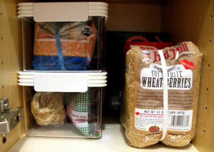 Pantry Organization: Storing Many Half-Empty Bags in One Large ...