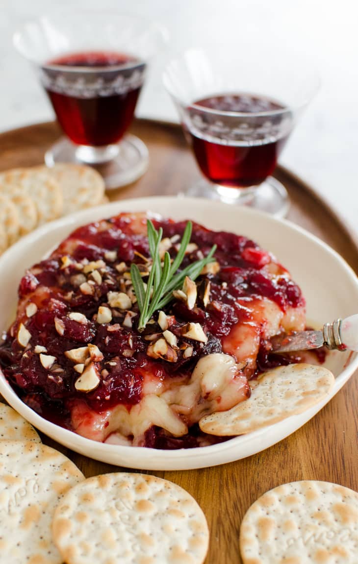Holiday Appetizer Recipe: Baked Brie with Cranberry Sauce | Kitchn