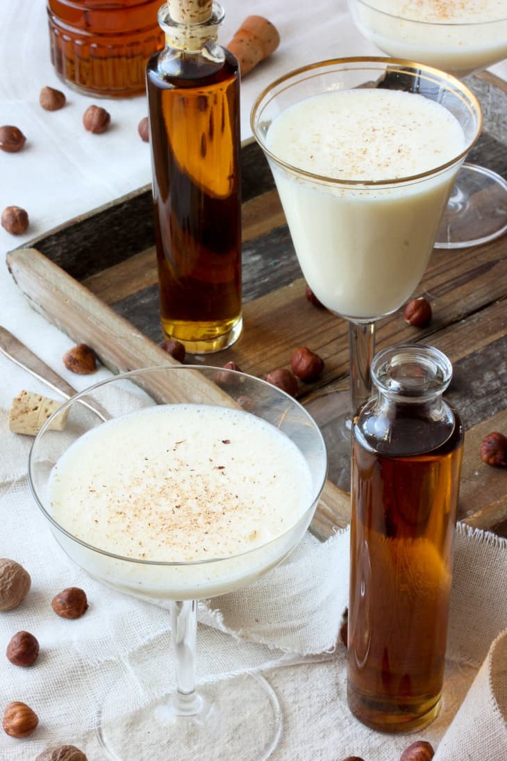 Recipe: Hazelnut Eggnog with Homemade Hazelnut Liqueur | The Kitchn