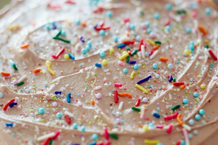 Classic Birthday Cake Recipe: Yellow Cake with Sprinkles | Cubby