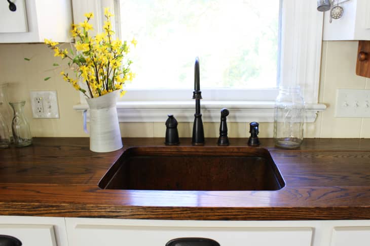 Before & After: A Kitchen Makeover with Stunning DIY Countertops | The ...